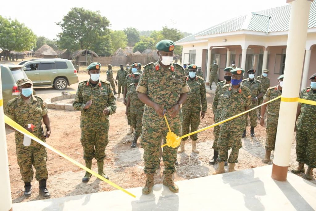 CDF Gen David Muhoozi Commissions 501 Brigade Headquarters in Palaro ...
