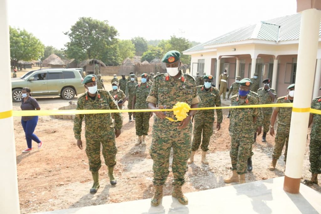 CDF Gen David Muhoozi Commissions 501 Brigade Headquarters in Palaro ...