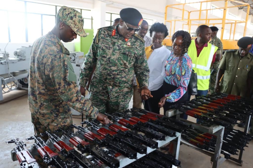 Lt Gen James Mugira commissioned several renovated/new facilities at ...