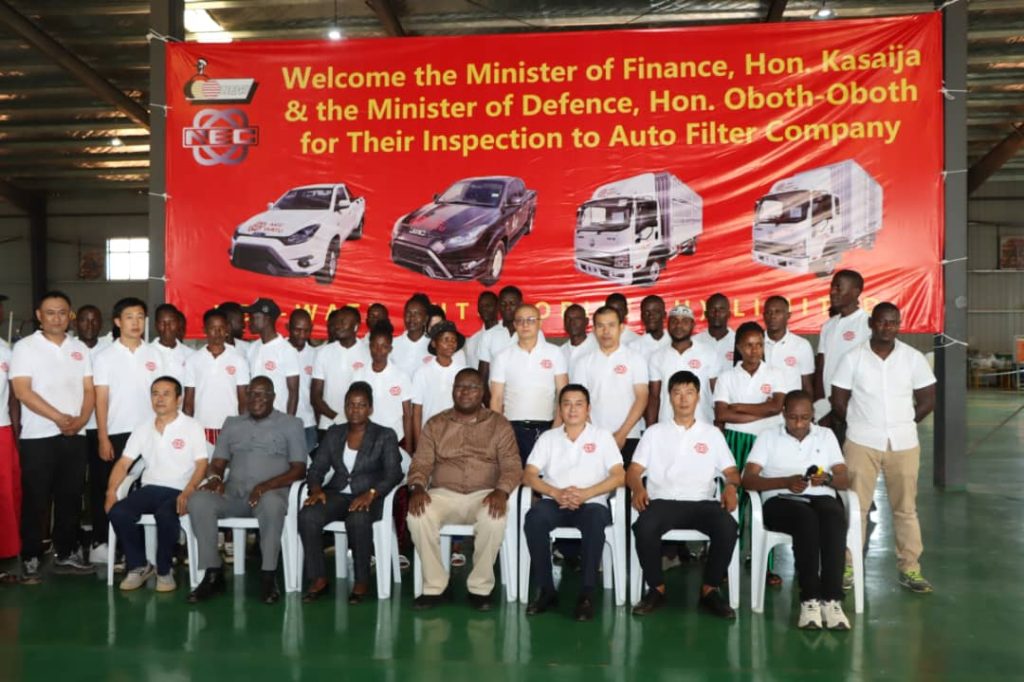 Minister of Defence and Veteran Affairs, Hon Jacob Markson Oboth Oboth ...