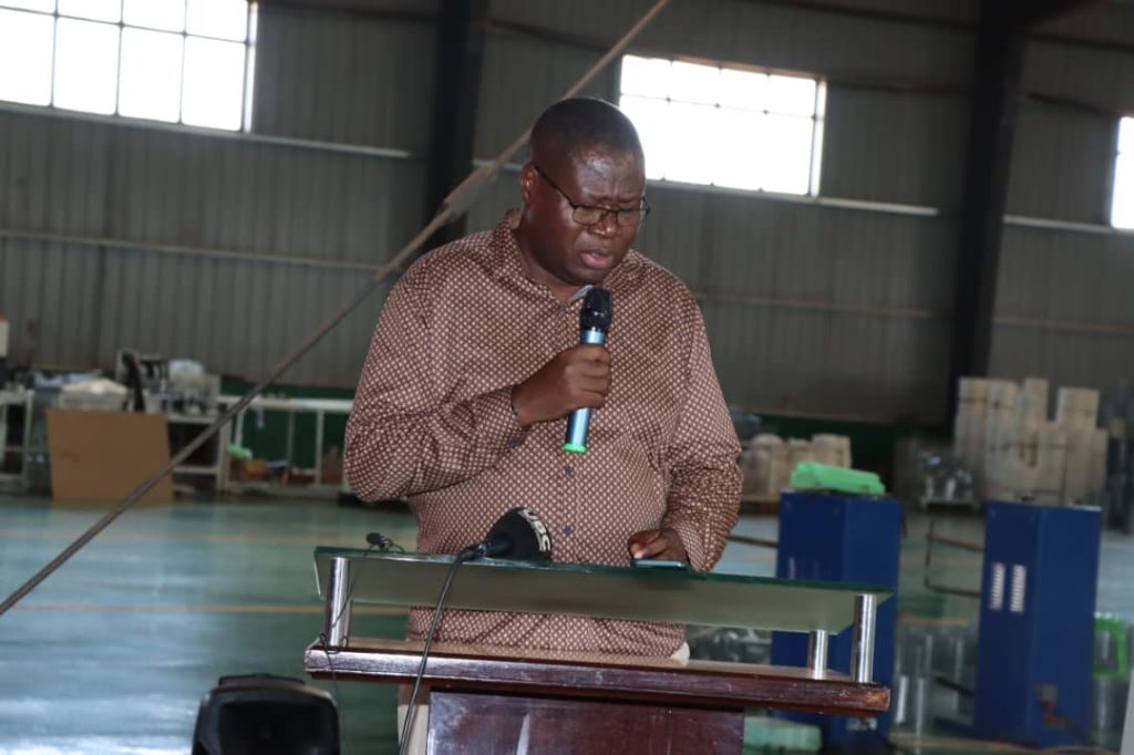 Minister of Defence and Veteran Affairs, Hon Jacob Markson Oboth Oboth ...